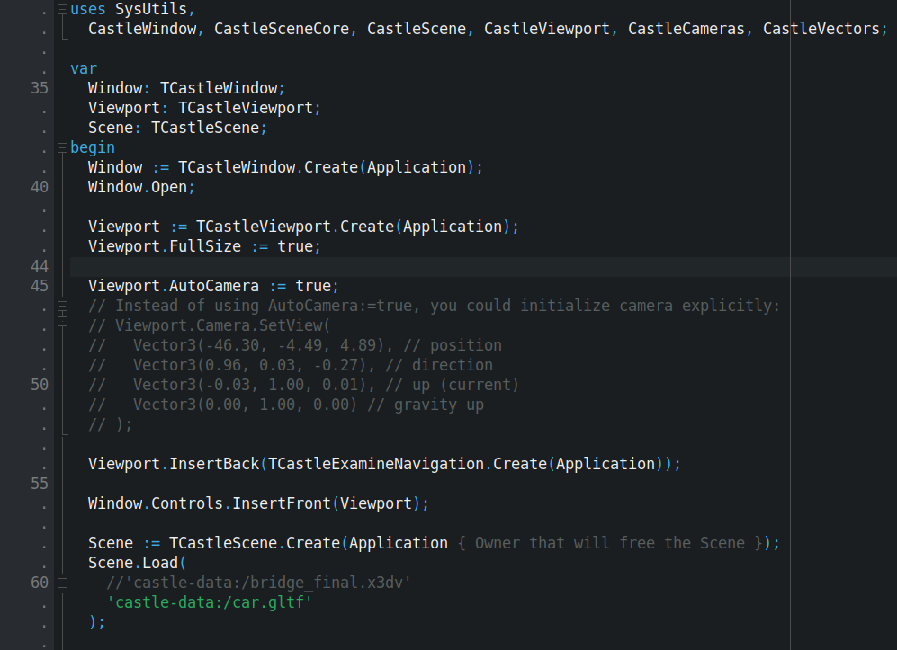 Modern Object Pascal Introduction For Programmers Castle Game Engine