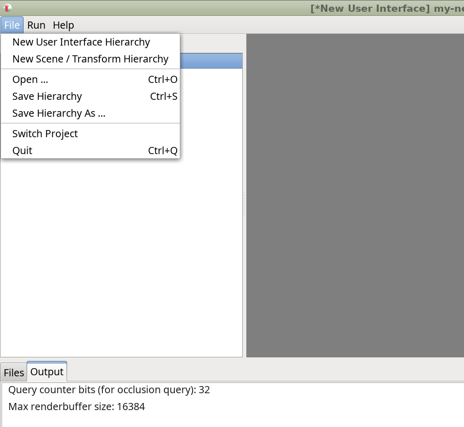 Castle Game Engine Editor Castle Game Engine