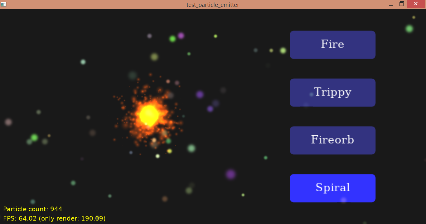 Gpu Based 3d Particle System And Upgraded 2d Particle System For